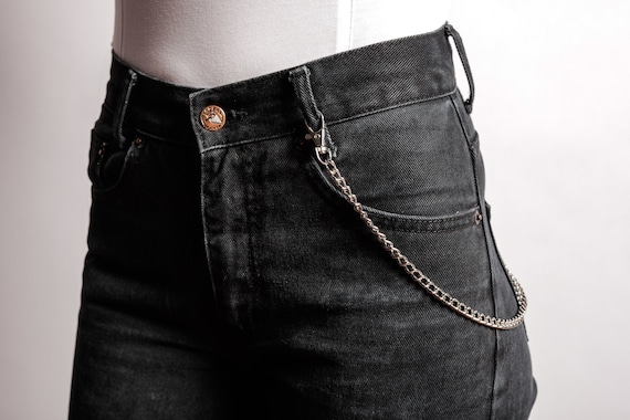 Keychain Wallet Chain for Pants Key Chain Simple Minimalistic | Etsy