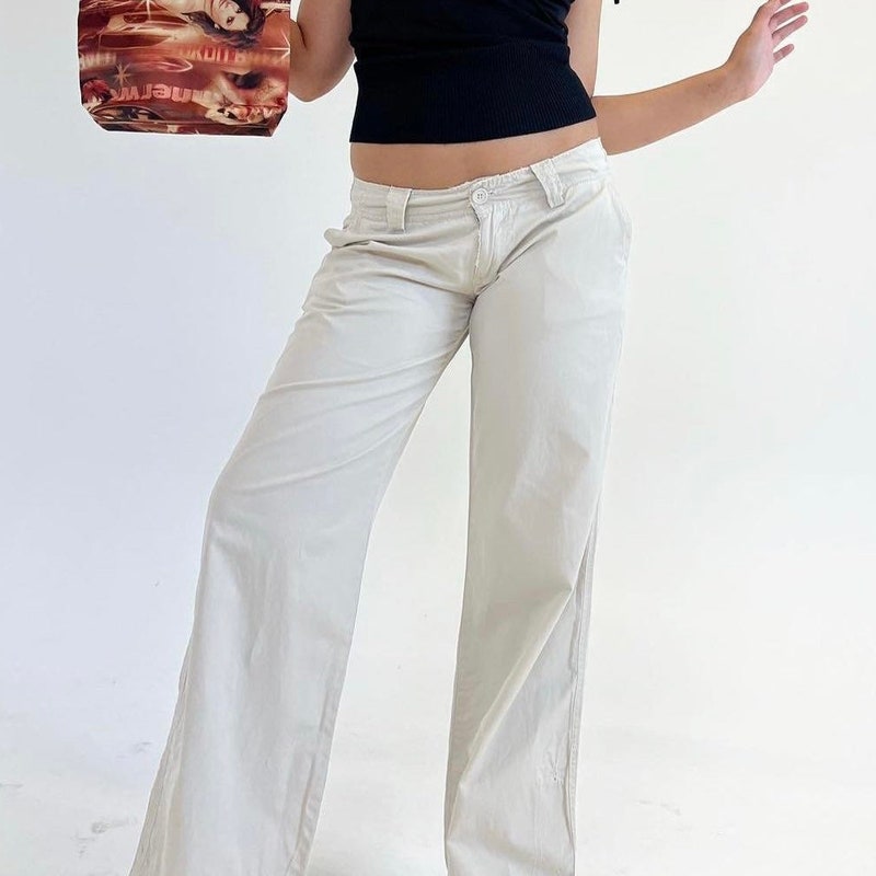 Low Rise Pants - Etsy