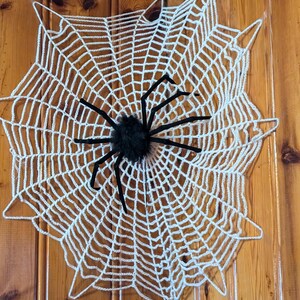Large Halloween Spider Web Decoration - Etsy