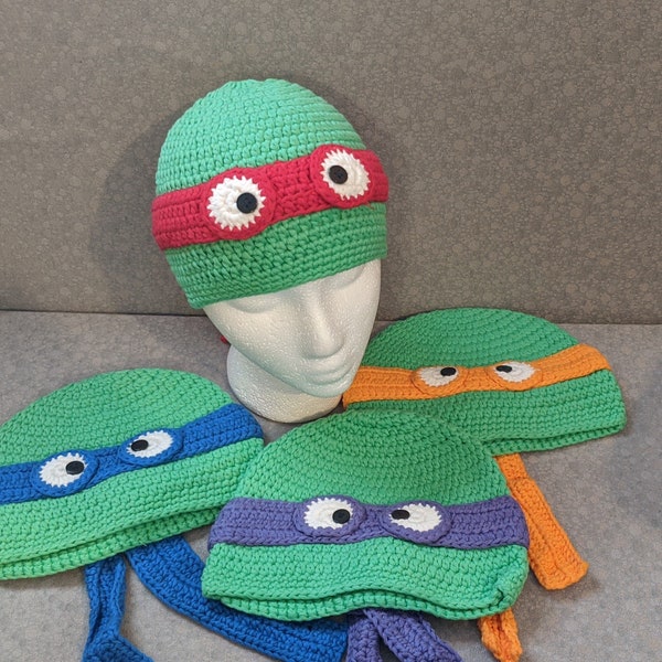 Ninja Turtle Hat - Etsy