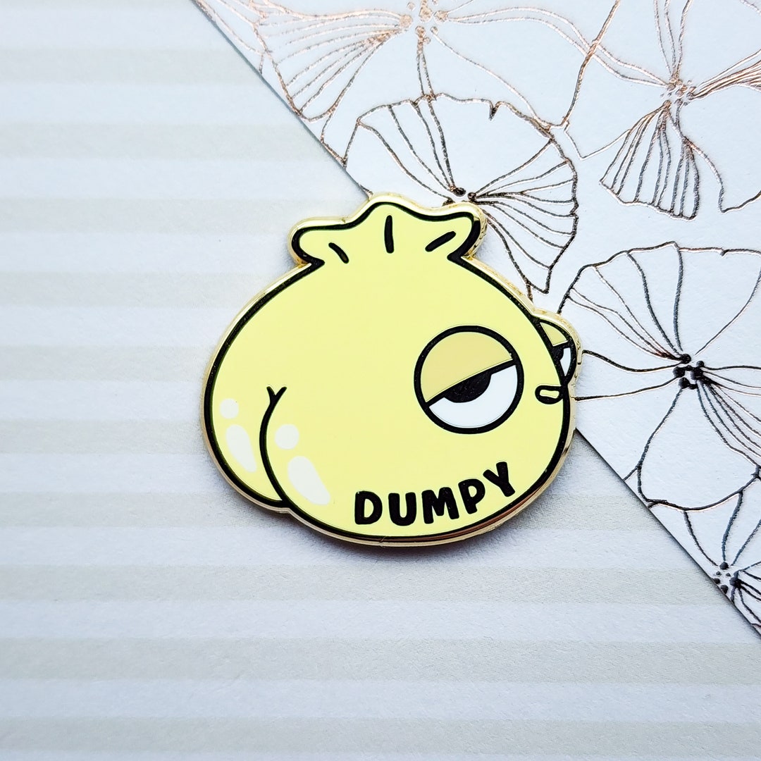 Dumpy Enamel Pin - Etsy