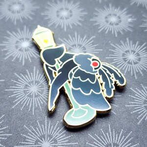 Lamp Dance Mothman Enamel Pin - Etsy