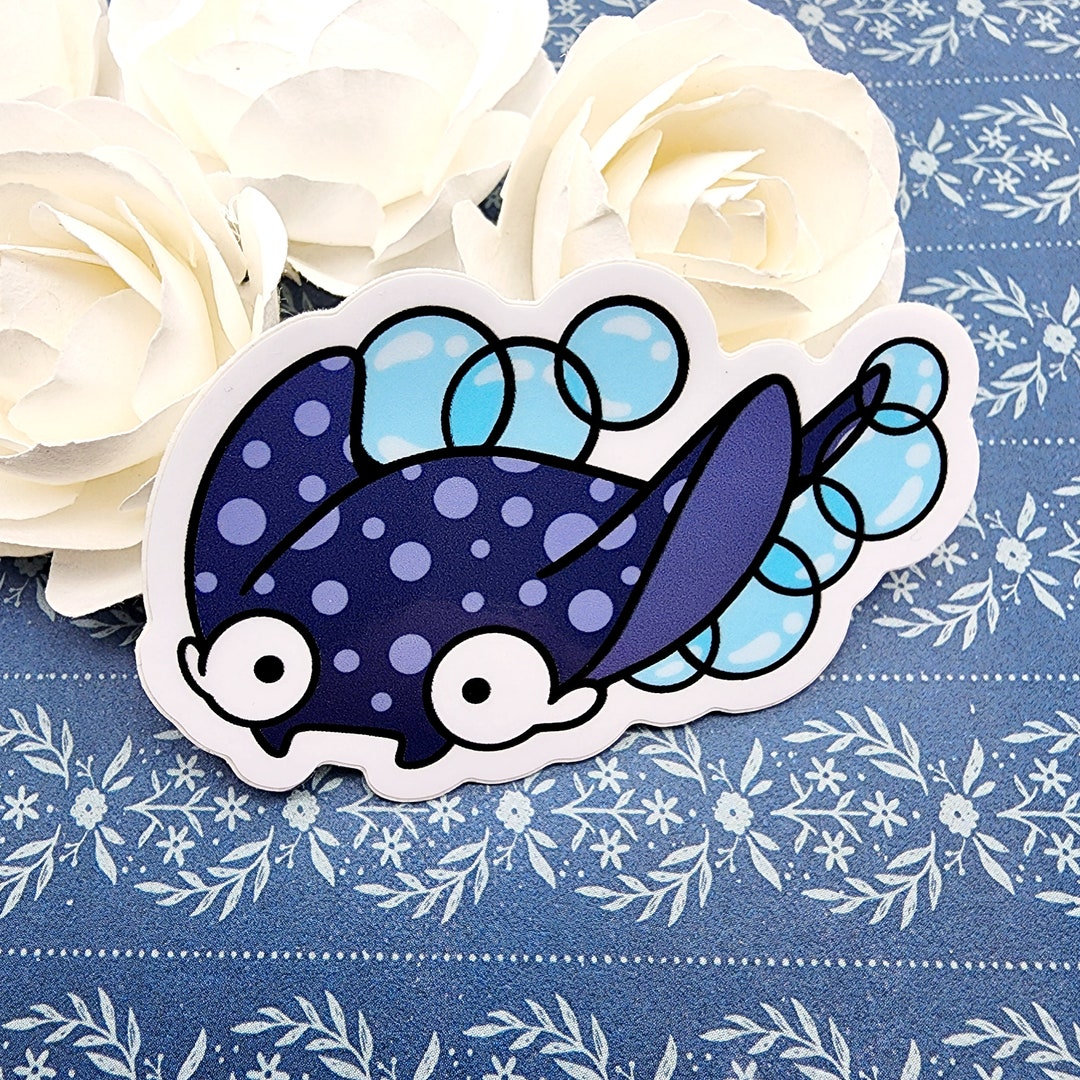 Manta Ray Vinyl Sticker - Etsy