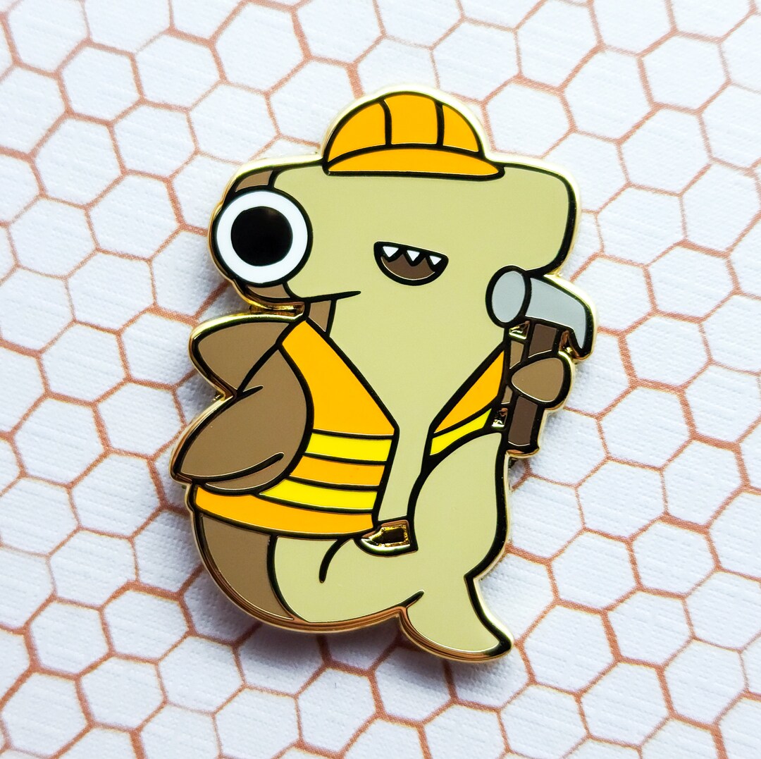 Hammerhead Shark Enamel Pin - Etsy