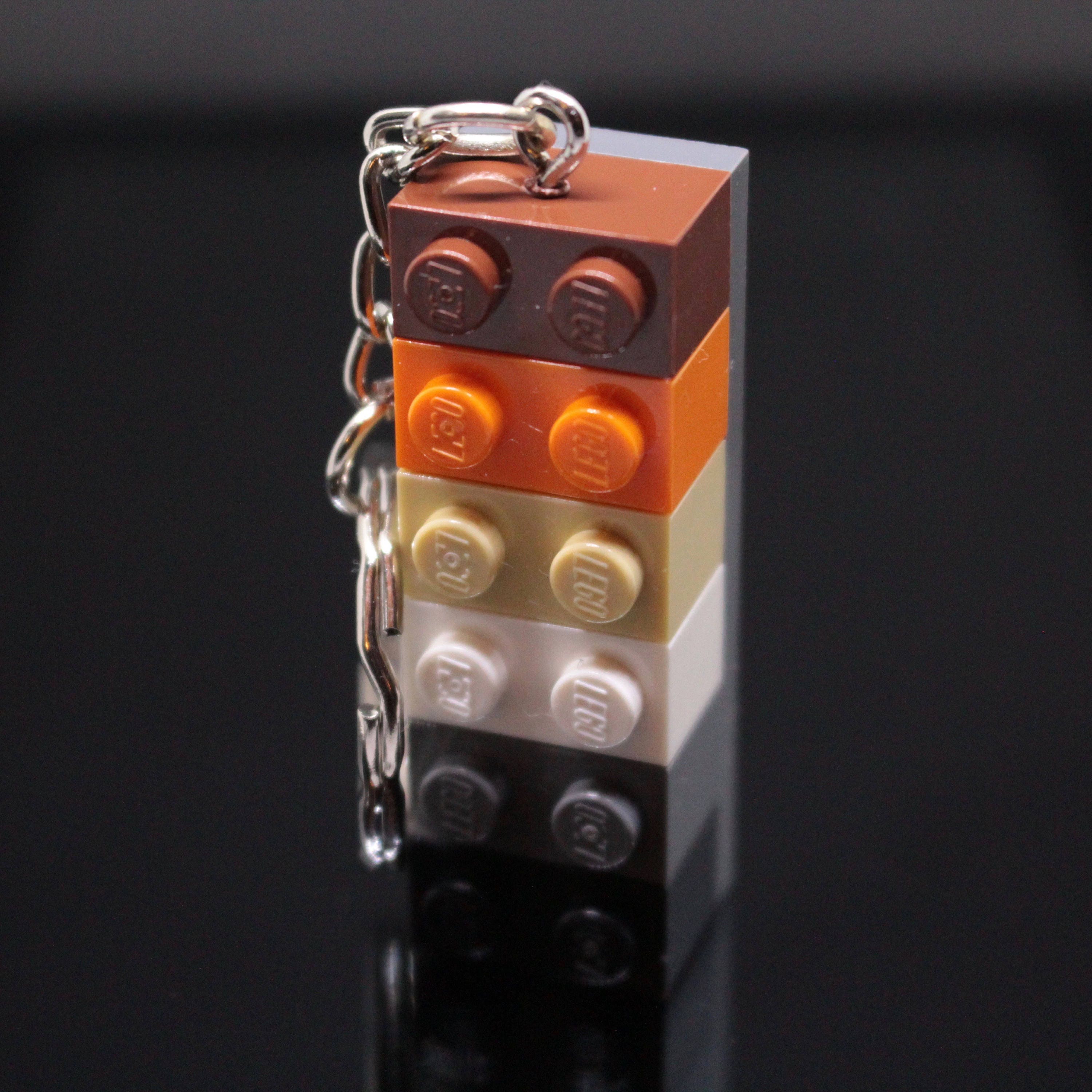 Bear Brick Keyring - Etsy