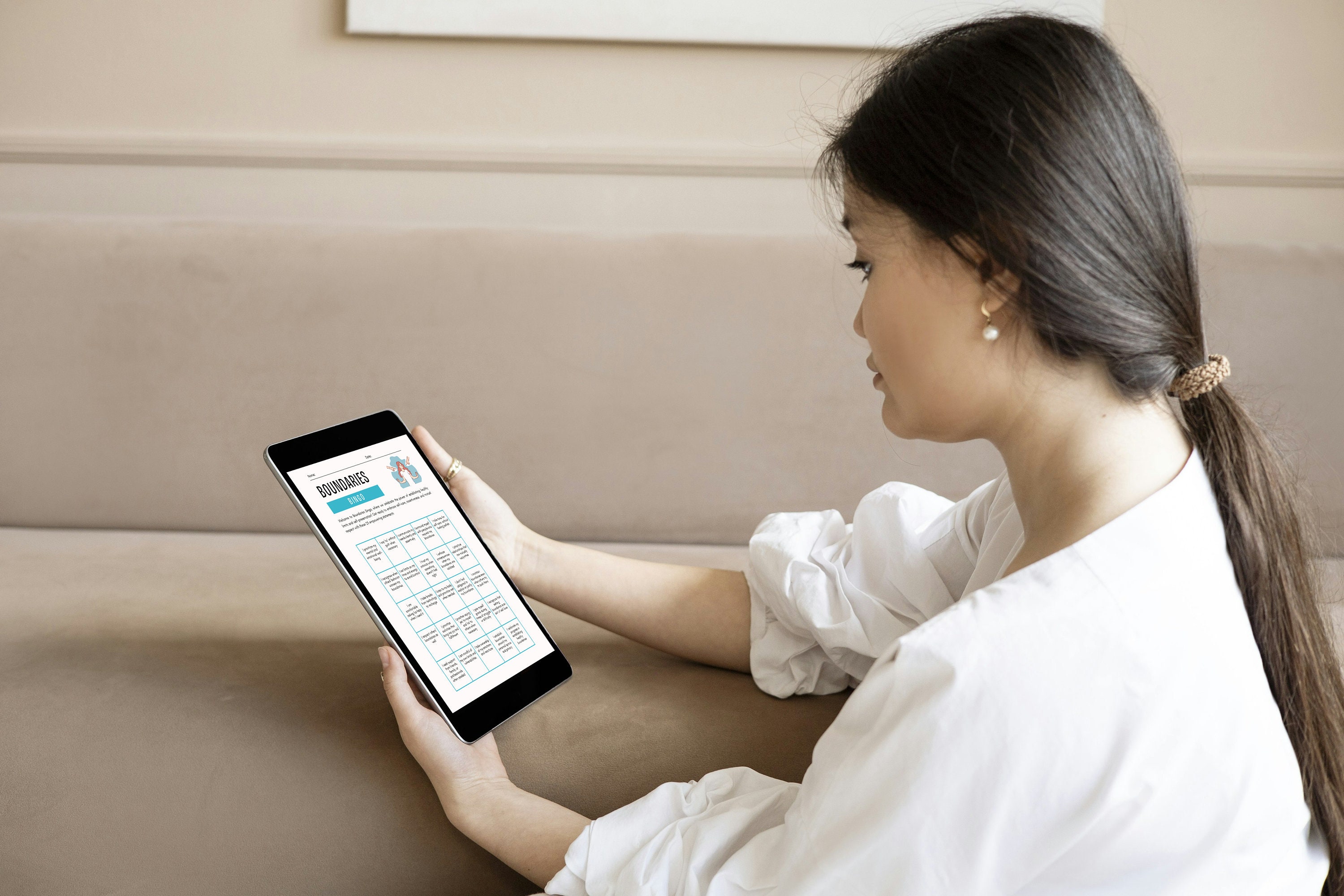 Boundaries Bingo Card | Inner Child Therapy Tools | Healing Tools ...