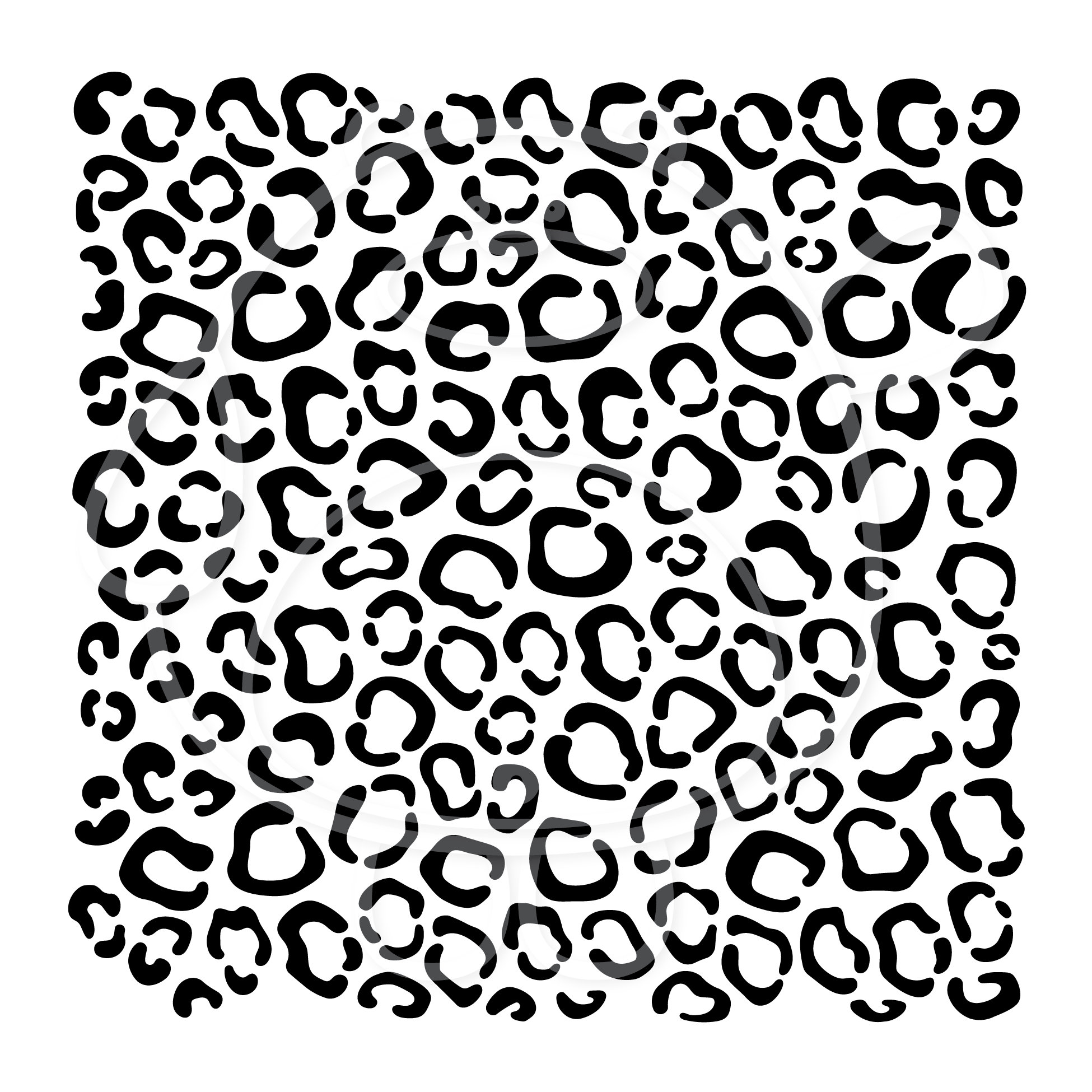 Leopard Print Leopard Spots Svg Png Dxf and Eps 4 | Etsy