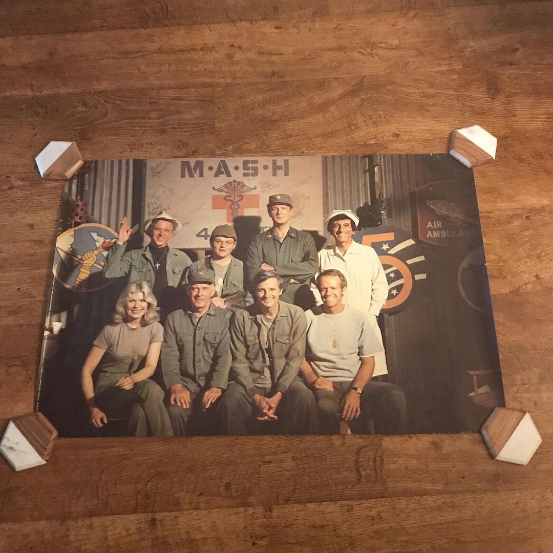 Vintage 1979 MASH TV Show Promotional Poster Picture Wall Decor - Etsy