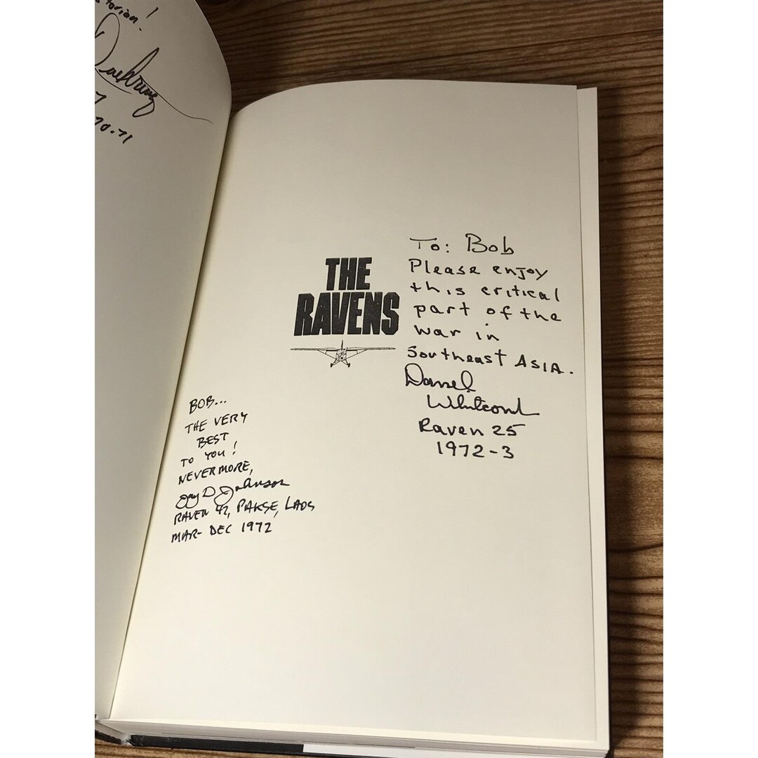 The Ravens by Christopher Robbins 1995, Signed by Raven Fighter ...