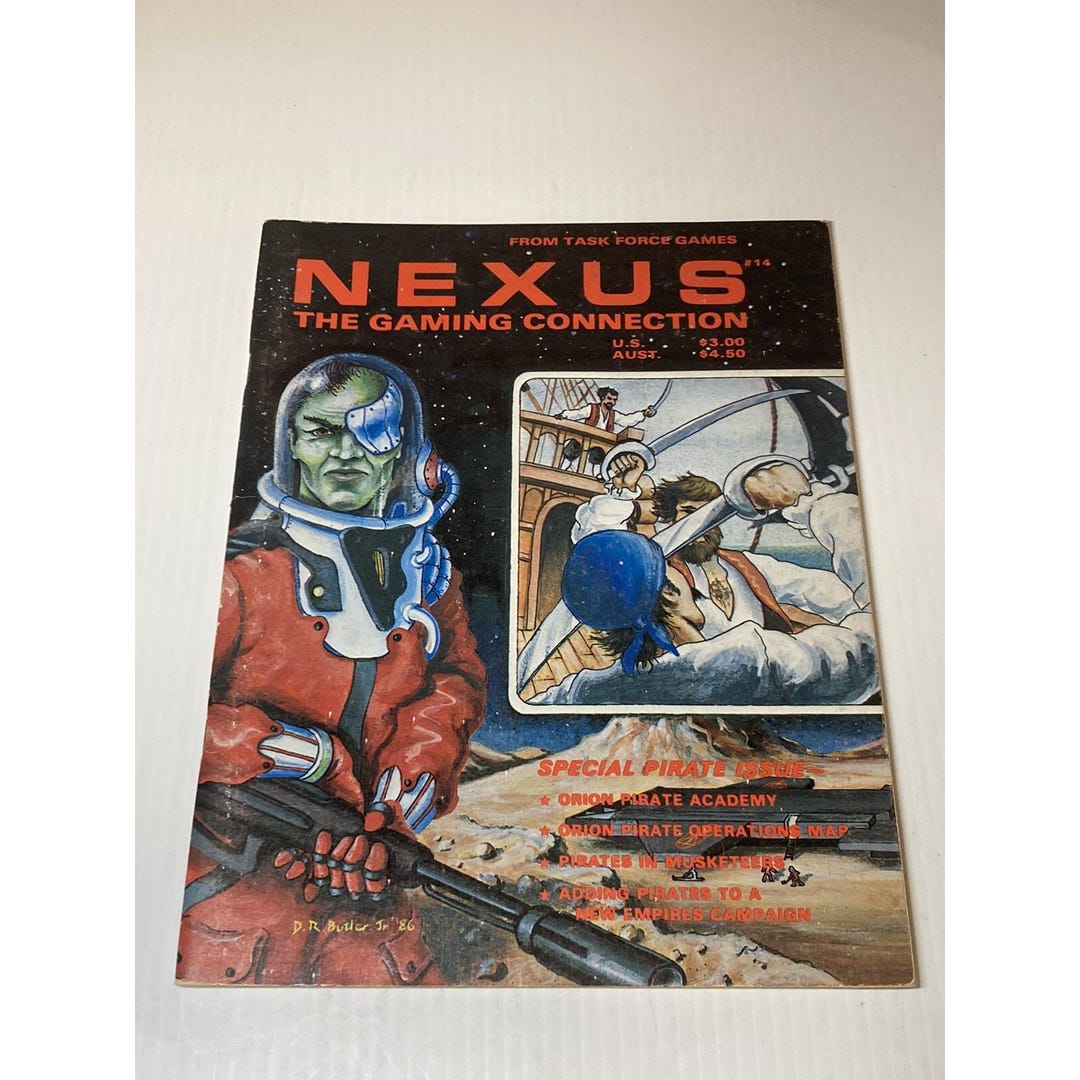 Task Force Games Nexus Gaming Connection Magazine Special Pirate Issue ...