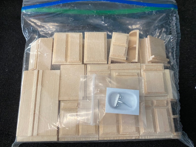 1/4” Scale Miniature 19 Piece Kitchen KIT - Etsy