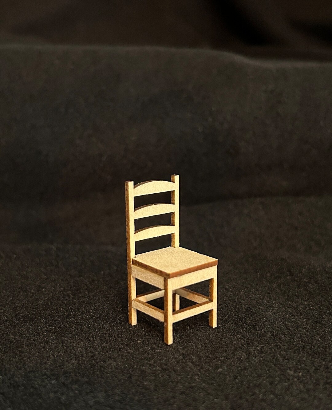 1/24 Scale Miniature Kitchen Chair KIT - Etsy