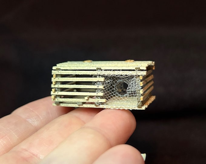 1/24 Scale Miniature Lobster Trap - Etsy
