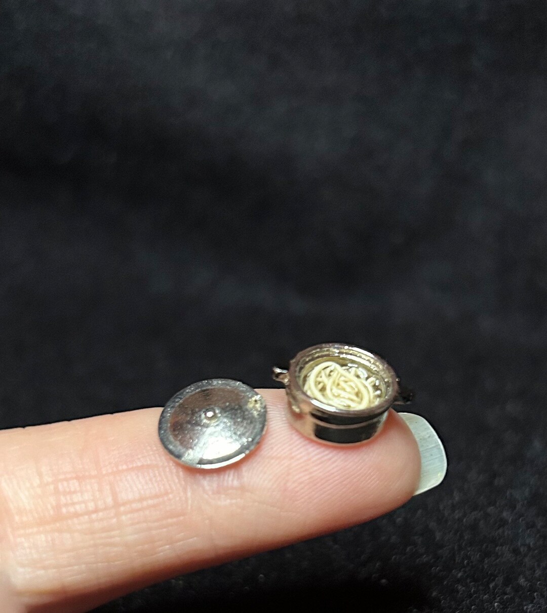 1/24 Scale Miniature Spaghetti in a Stew Pot - Etsy