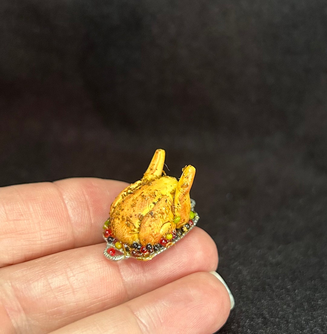 1/24 Scale Miniature Turkey - Etsy