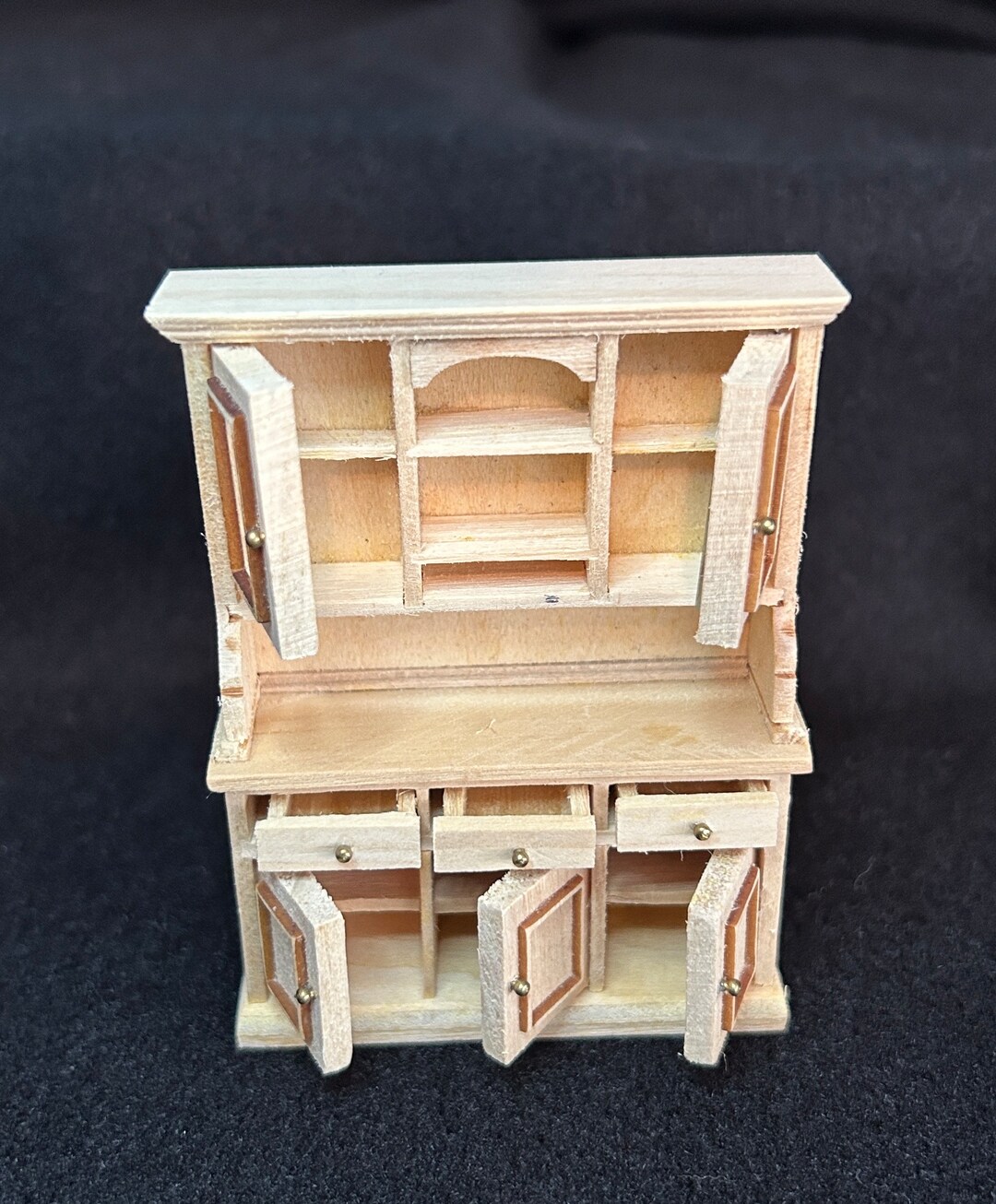 1/24 Scale Miniature Unfinished Hutch - Etsy