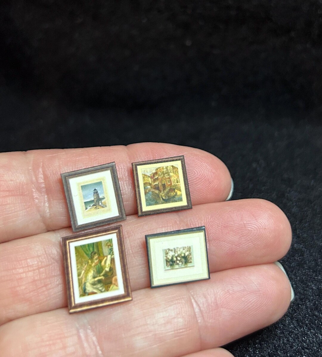 1/48 Scale Miniature Artwork - Etsy