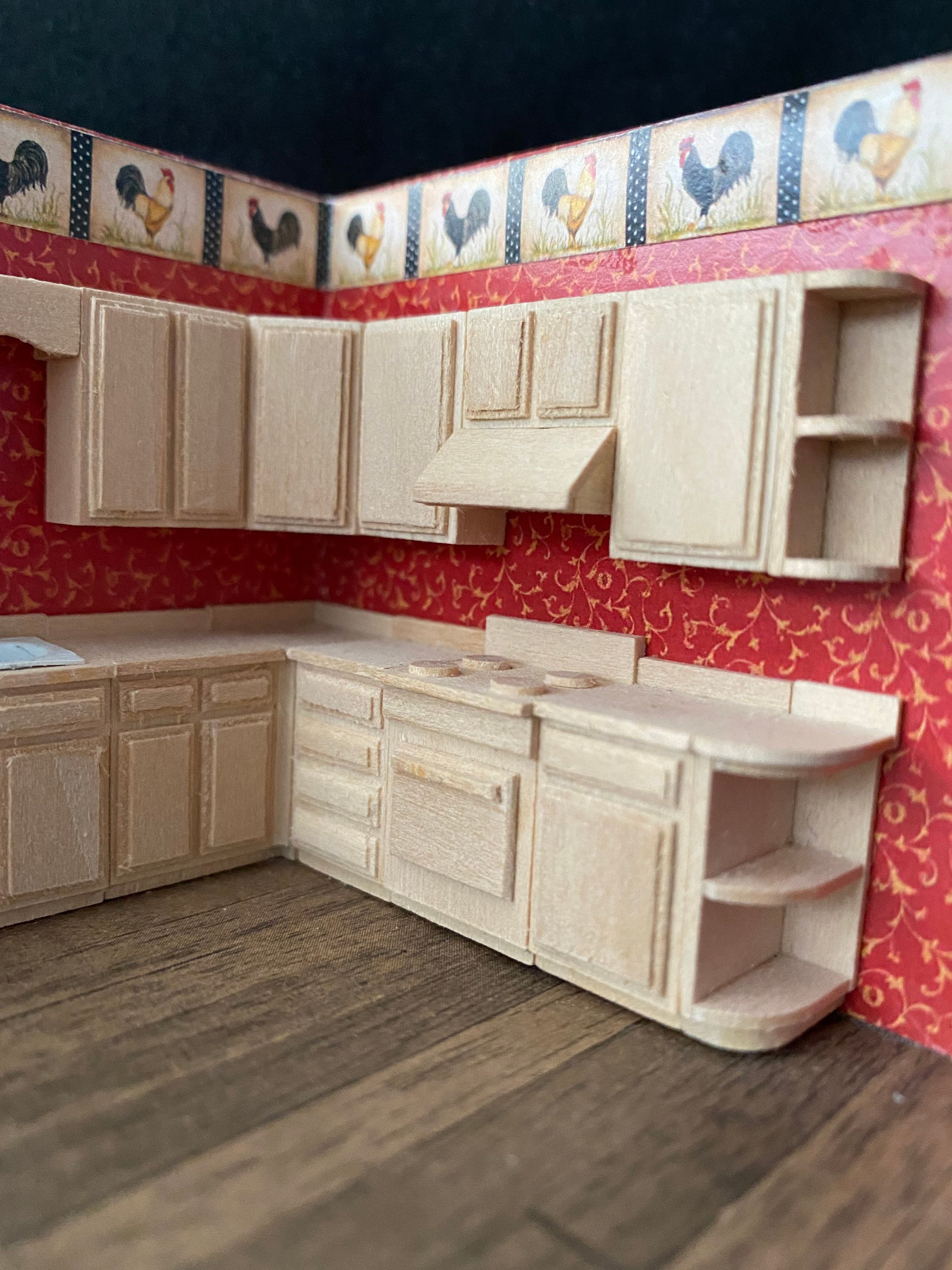 1/4” Scale Miniature 19 Piece Kitchen KIT - Etsy