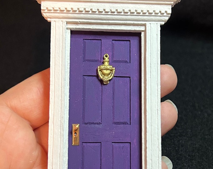 1/24 Scale Miniature Fairy Door - Etsy