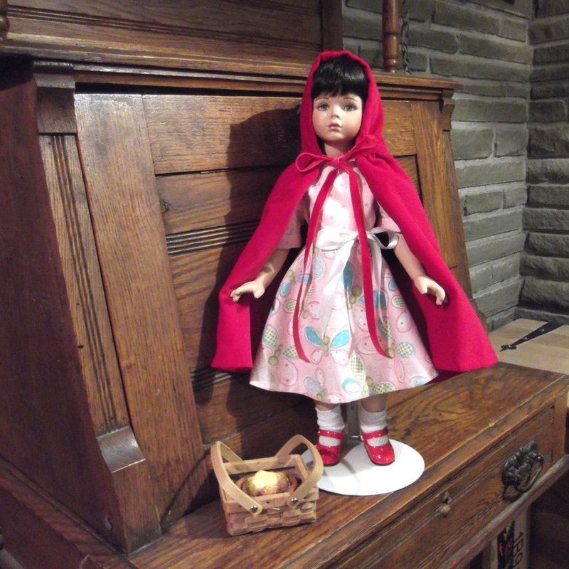 Red Riding Hood Doll - Etsy