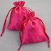 100 Satin Pink Custom Jewelry Package Wedding Favor - Etsy