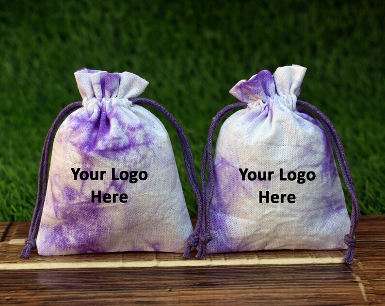 100 Purple Tye Dye Personalized Drawstring Pouch Bag - Etsy