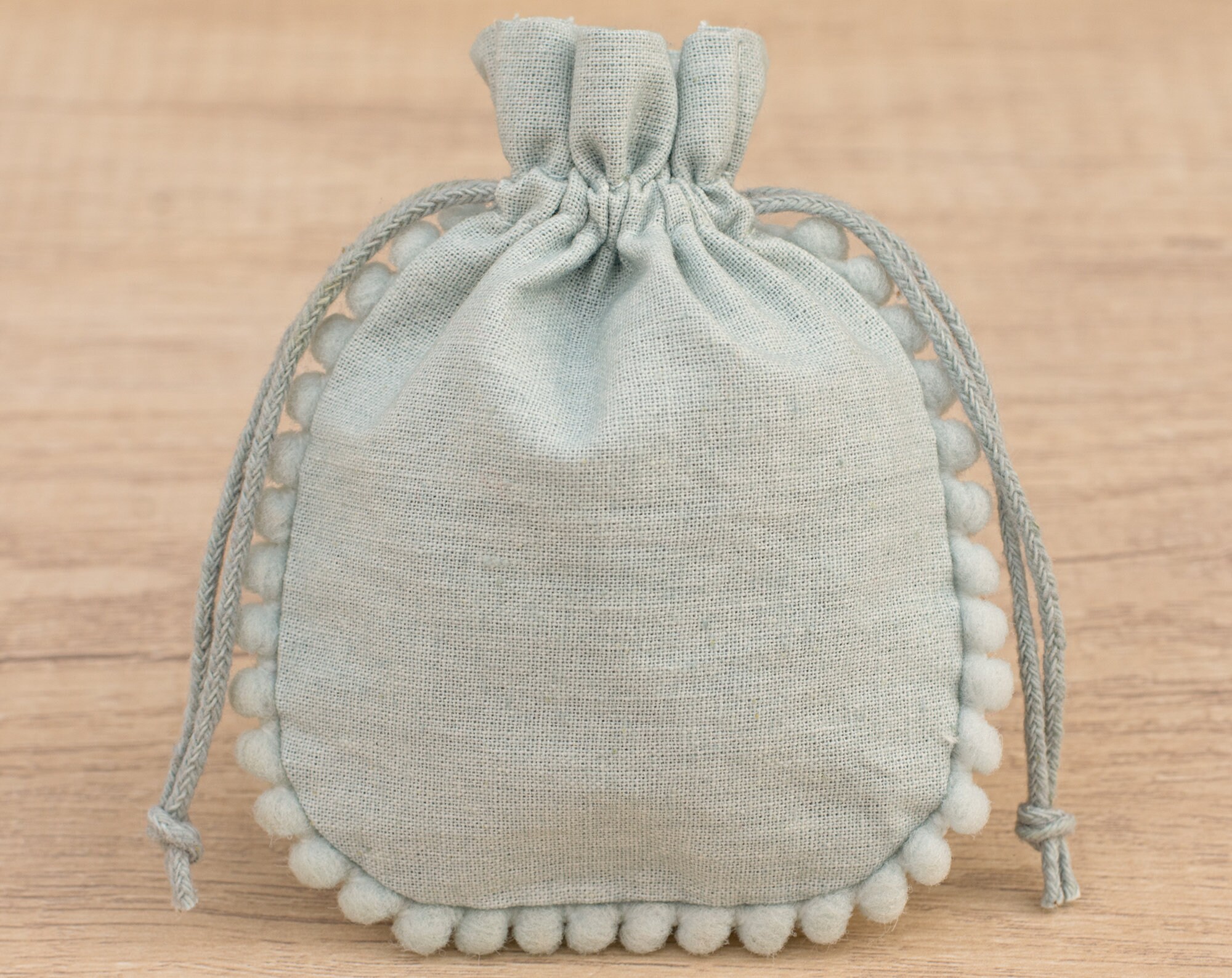Buy 100 Gray Personalized Drawstring Pouch Custom Jewelry Packaging ...