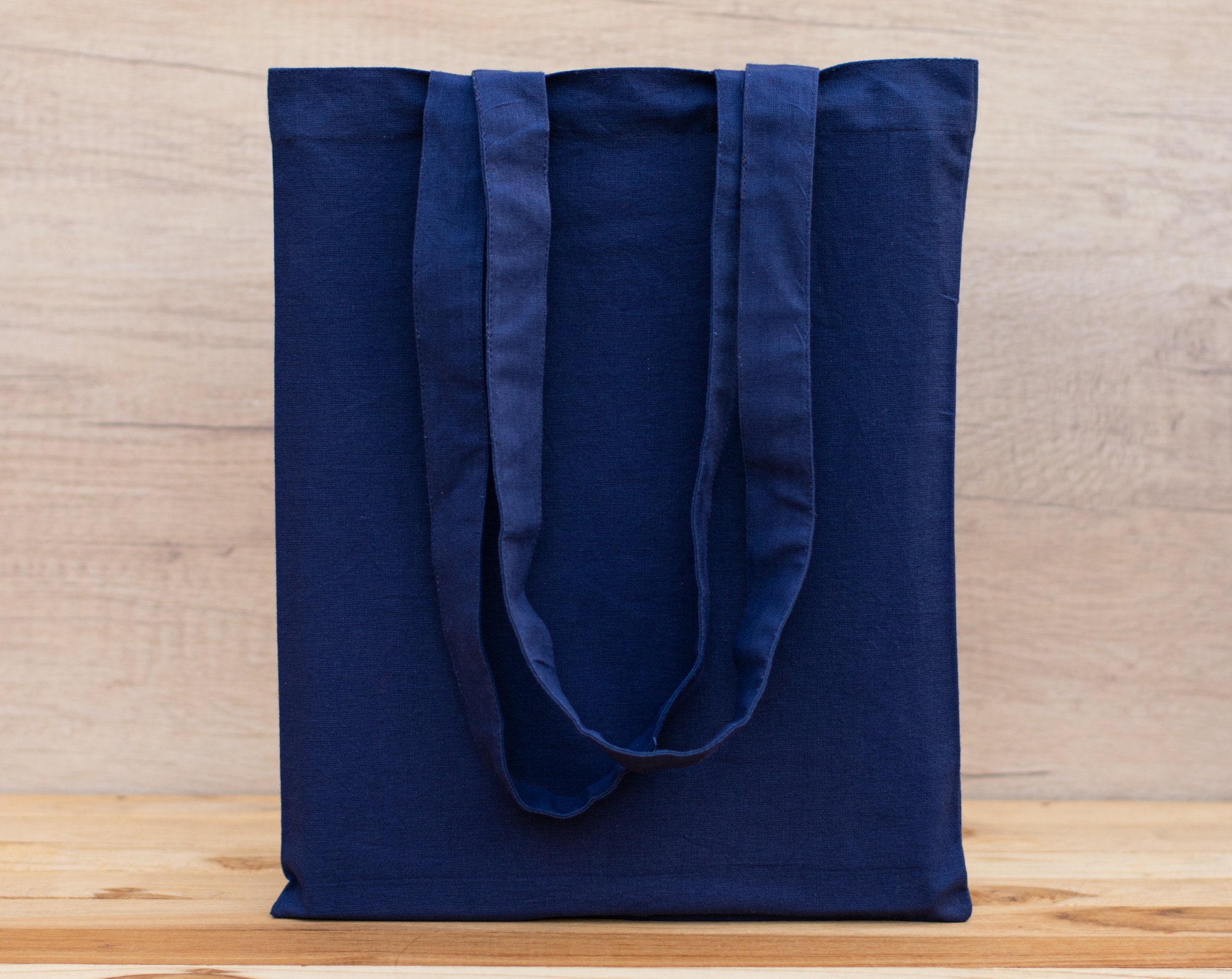 Pack Of 25 Blue Personalized Tote Bags Natural Cotton Women | Etsy