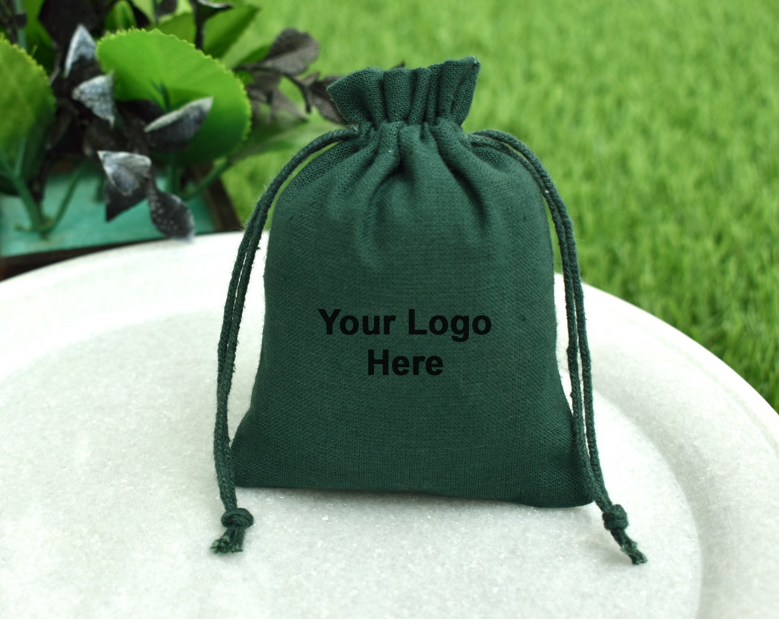 100 Personalized Green Color Pouch With Drawstring for Jewelry - Etsy