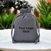 100 Gray Drawstring Pouch Small Jewelry Packaging Pouch Bags ...