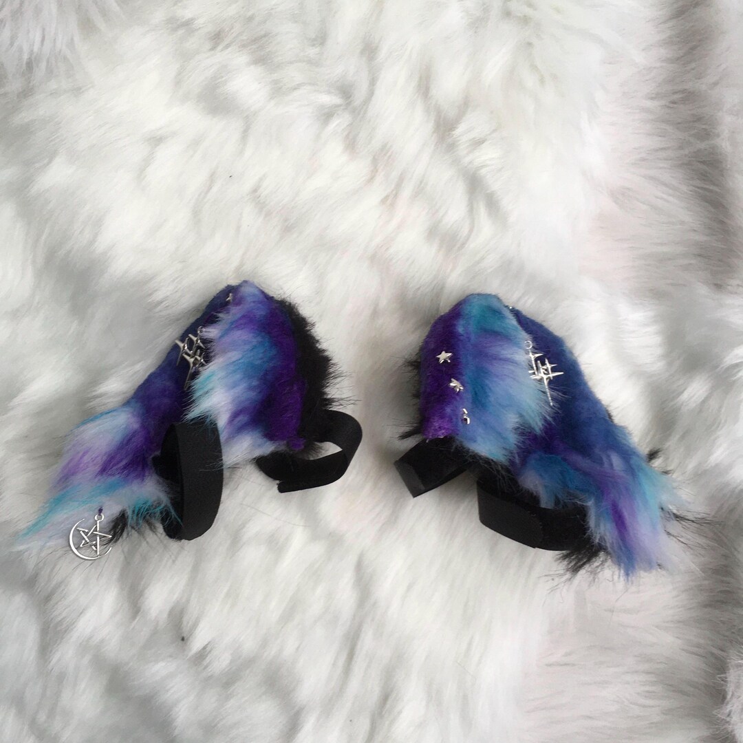 Galaxy Ears, Headphone Ears, Universe, Stars, Space, Faux Fur Ears ...