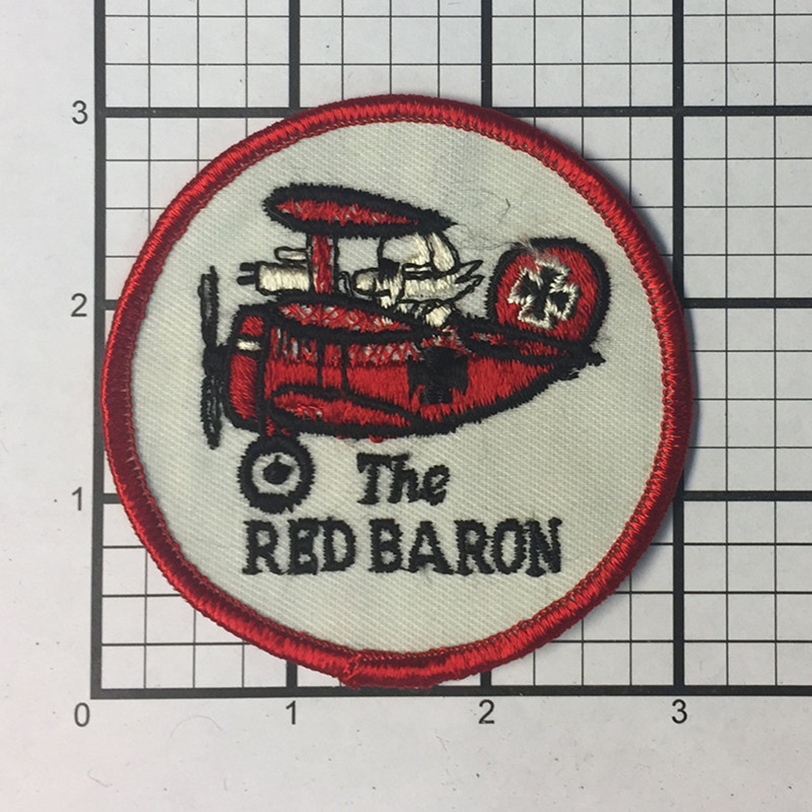 Vintage 1970's the Red Baron Patch Never Sold and Stored - Etsy
