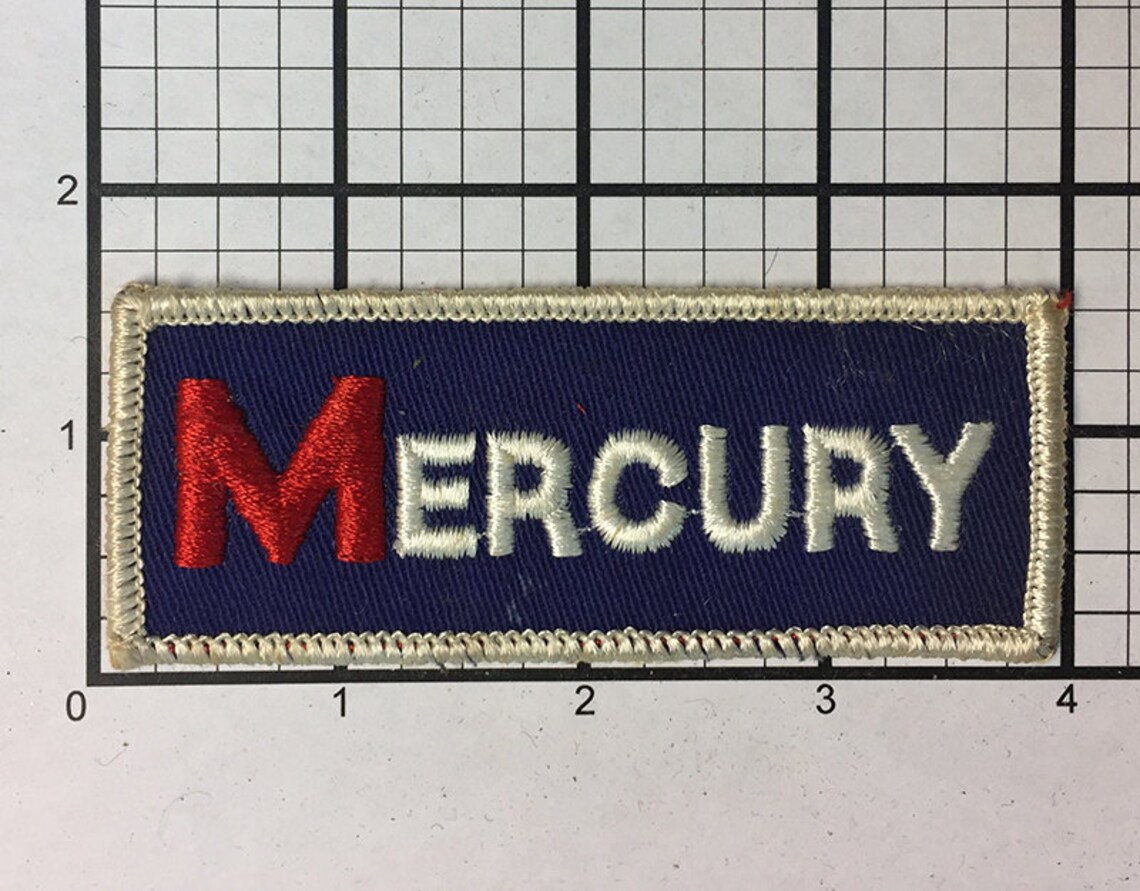 Vintage 1970's Mercury Patch Never Sold and Stored Away | Etsy