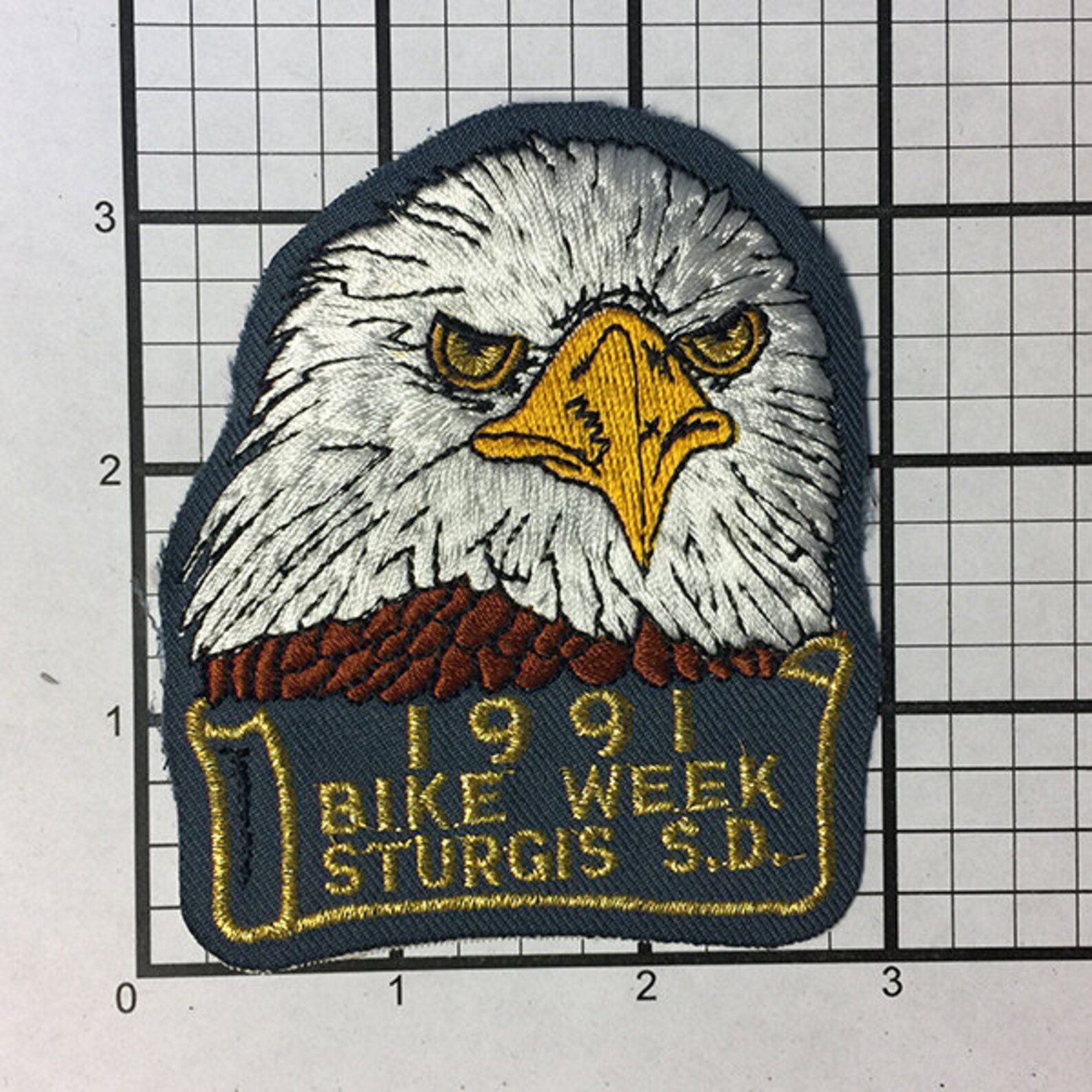Vintage 1991 Bike Week Sturgis SD Patch Never Sold and Stored - Etsy