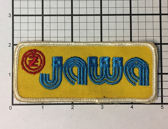 Vintage 1970s Jawa CZ patch never sold and stored away over 30 | Etsy