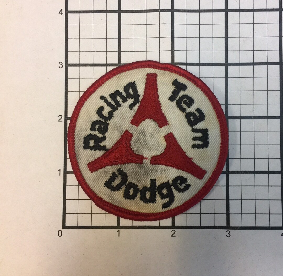 Vintage 1970s Dodge Racing Team Patch - Etsy