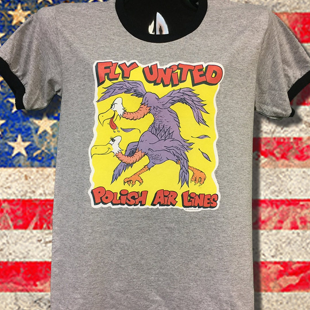 Fly United Airlines Vintage Art Printed in 1974 This Transfer Was Never ...