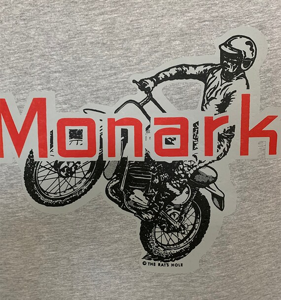 Monark Vintage MX. Printed in the 70's this transfer … - Gem