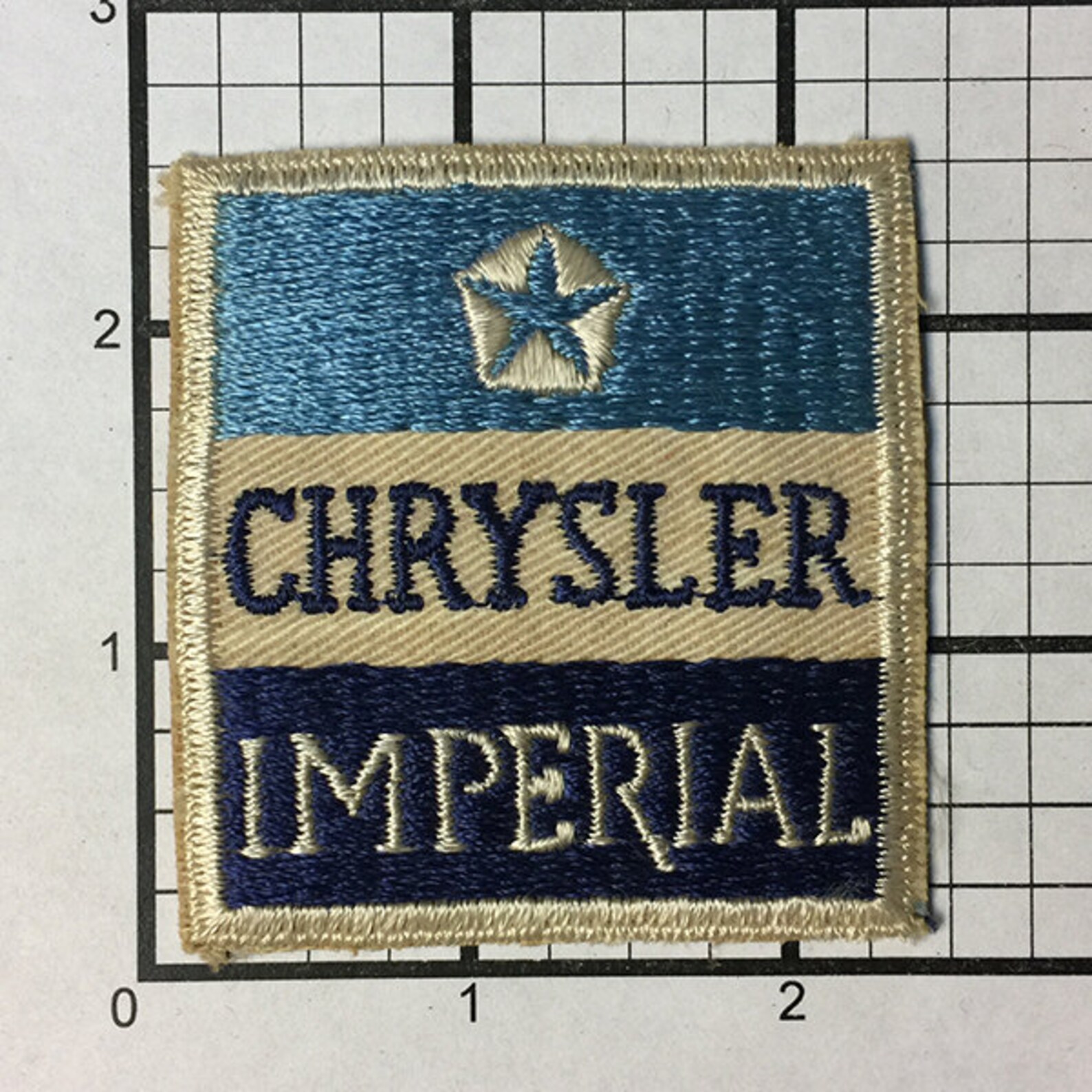 Vintage 1960's Dodge Chrysler Imperial Patch Never Sold - Etsy