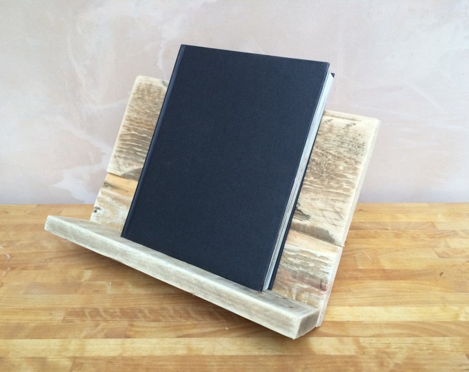 Cookbook Stand Made From Reclaimed Pallet Timber and Handwaxed for ...