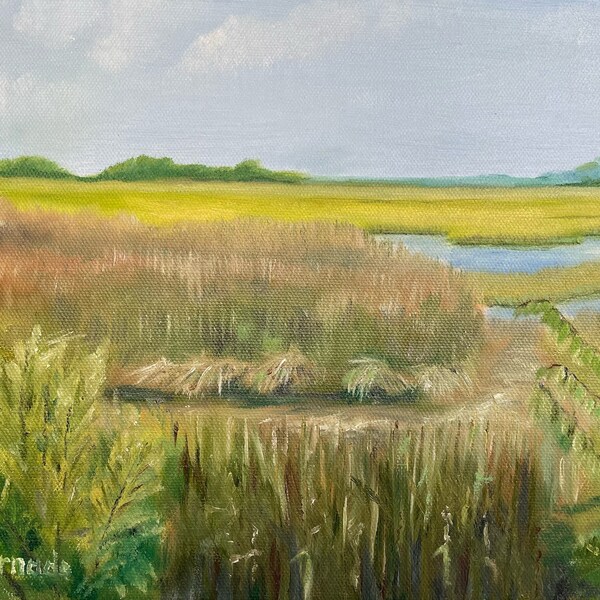 Georgia Marsh Painting - Etsy