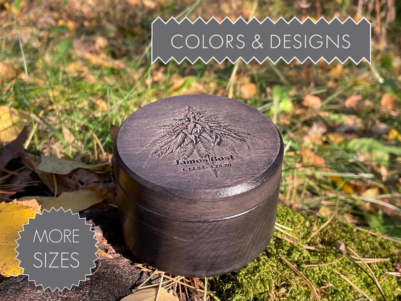 Marijuana Urn for Human Ashes Adult Urn Large Memorial - Etsy