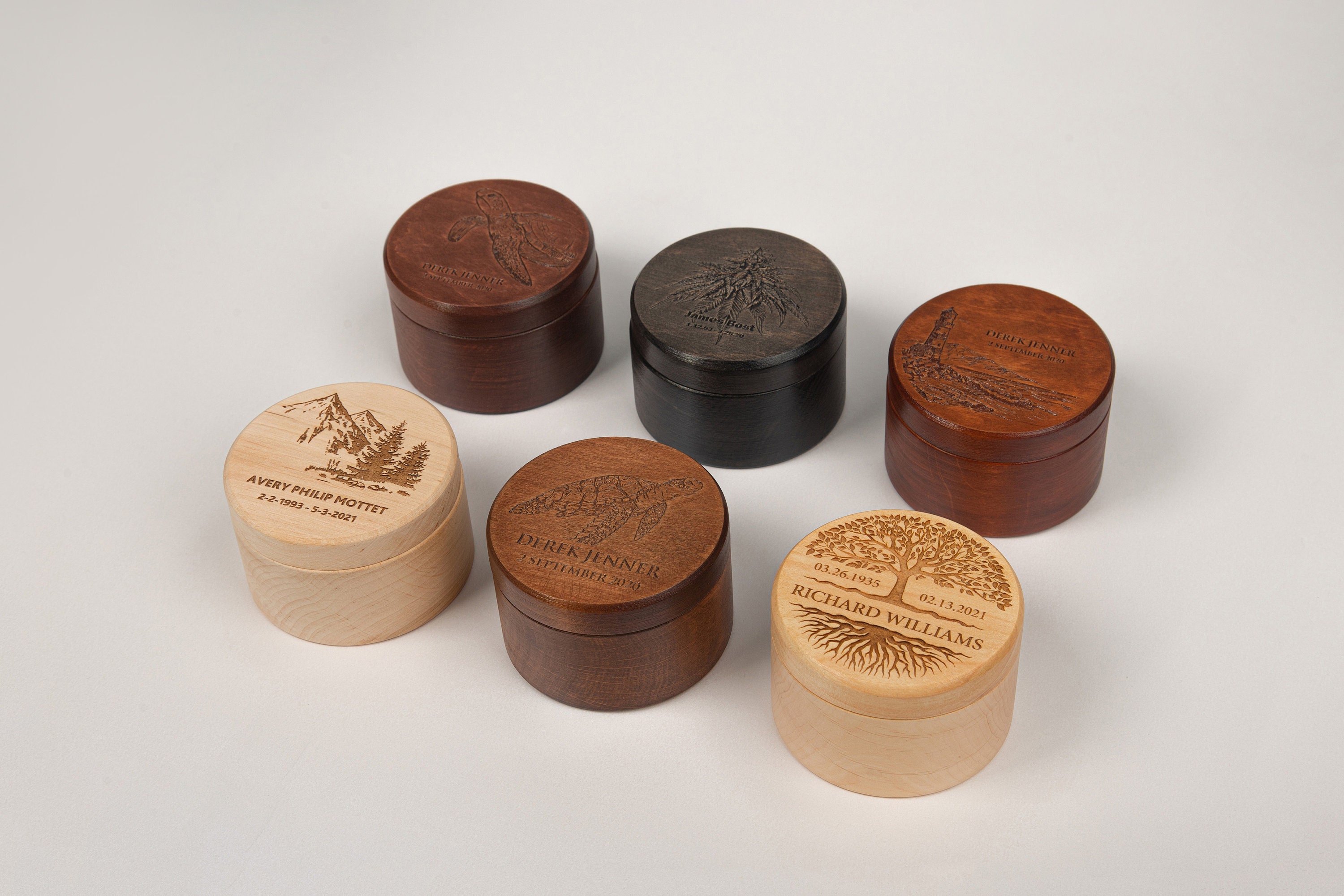 Stillborn Urn Infant White Wooden Urns for Ashes Memory of | Etsy