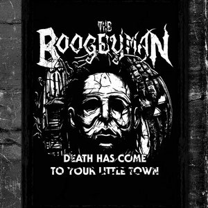 The Boogeyman - Black T-shirt (inspired by Halloween) - Etsy