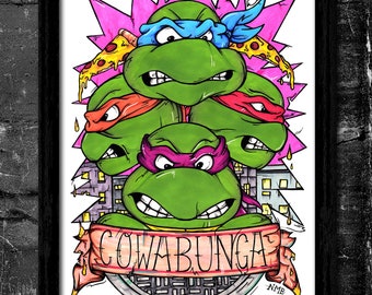 Cowabunga - Etsy UK