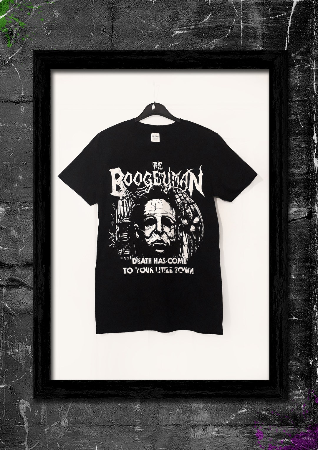 The Boogeyman - Black T-shirt (inspired by Halloween) - Etsy