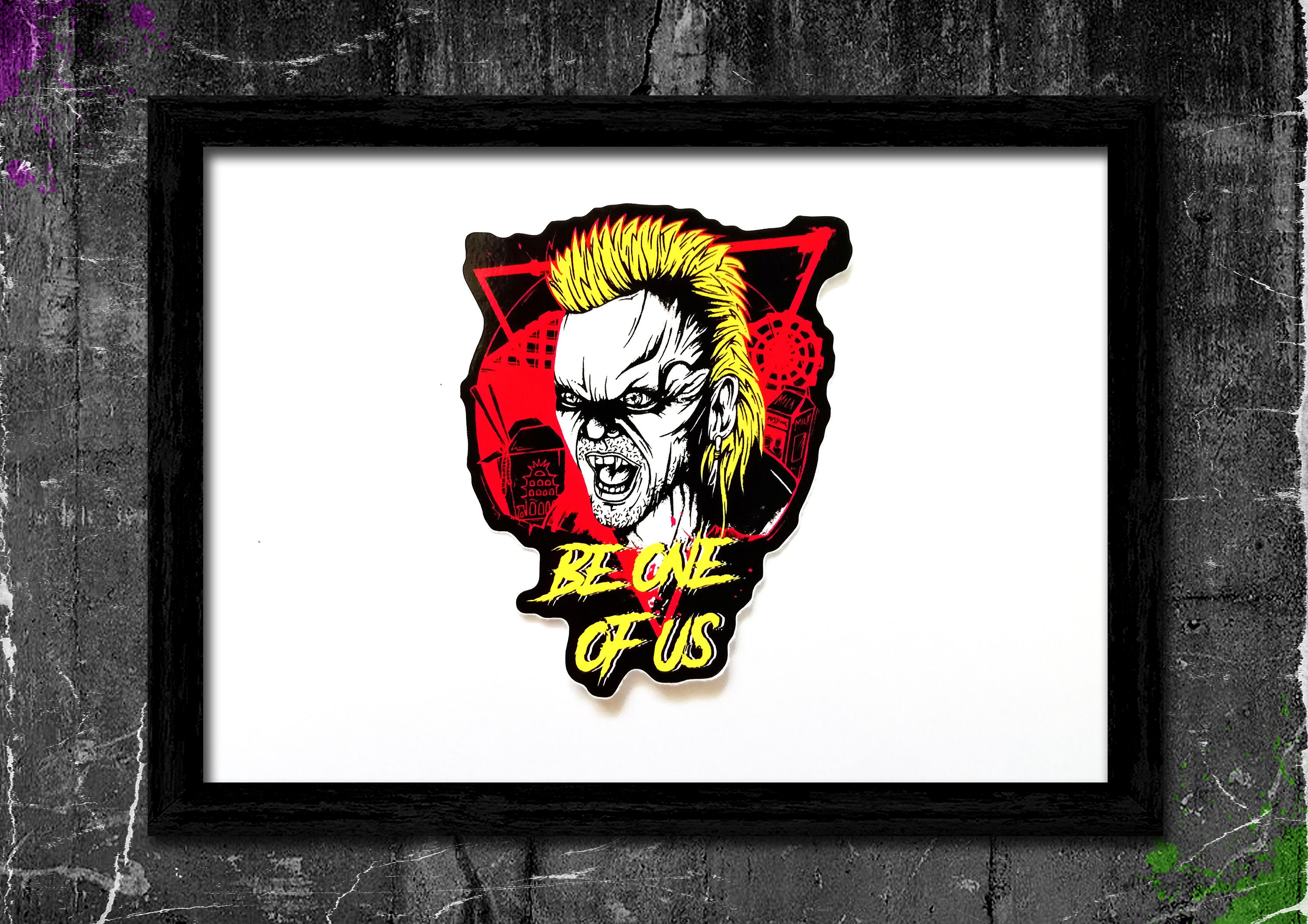 80s Cult Icons Vinyl Sticker Set inspired by Various 80s Cult | Etsy