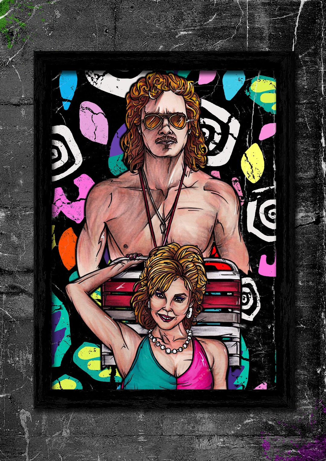 Dig the New Suit Mrs. Wheeler - A6/A5/A4/A3 Signed Art Print (inspired by Stranger Things) - Etsy