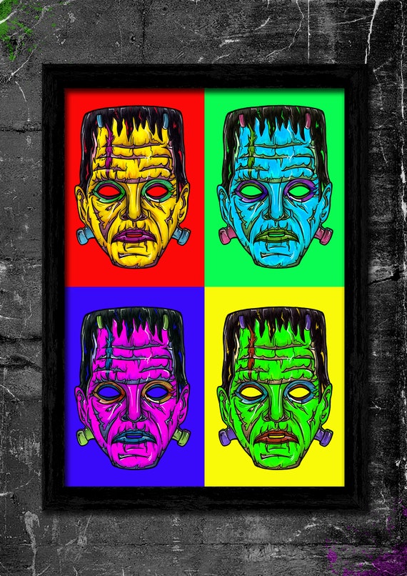 Frankenstein Pop Art