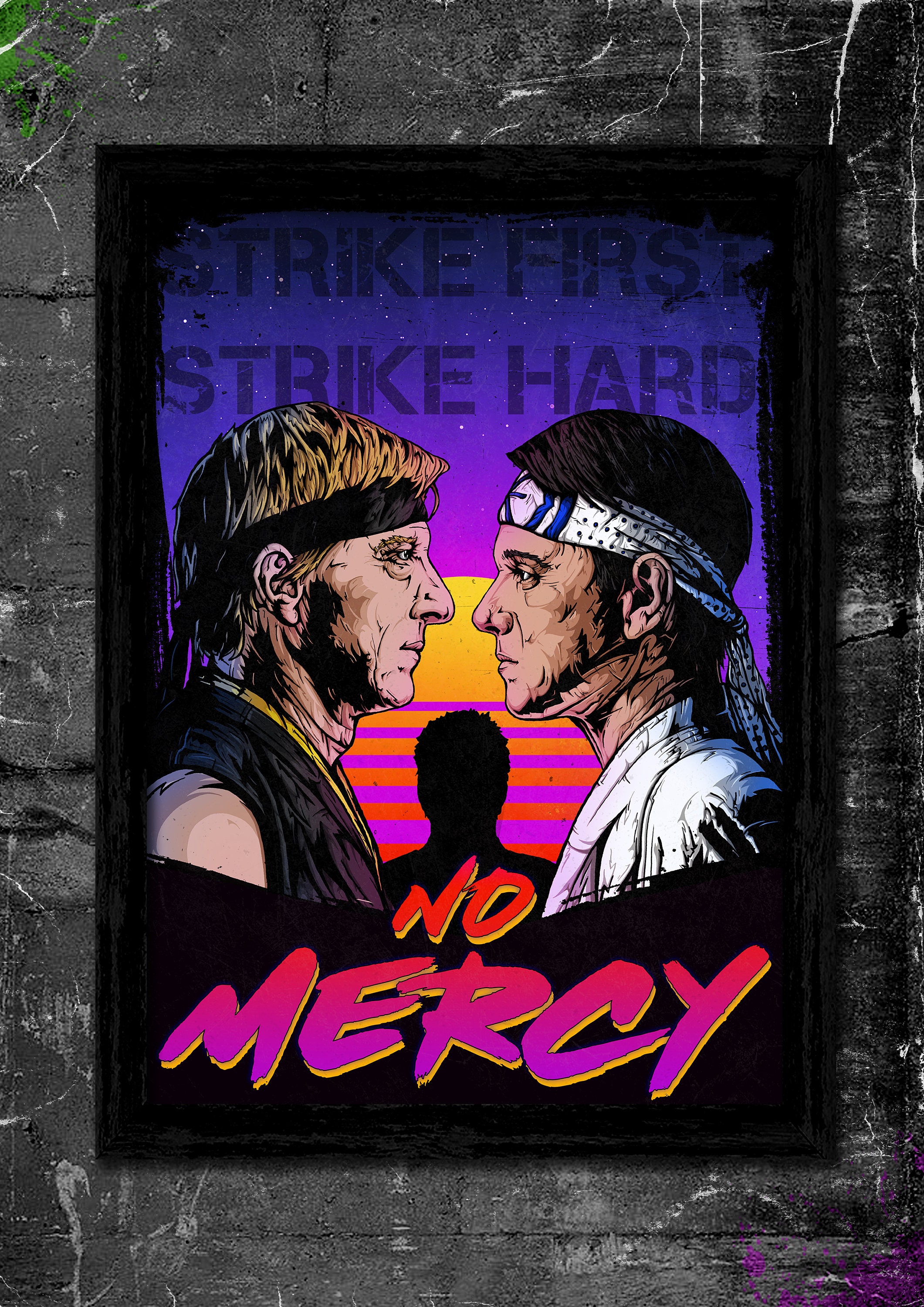No Mercy - DIGITAL Art Print (inspired by Cobra Kai) - Etsy